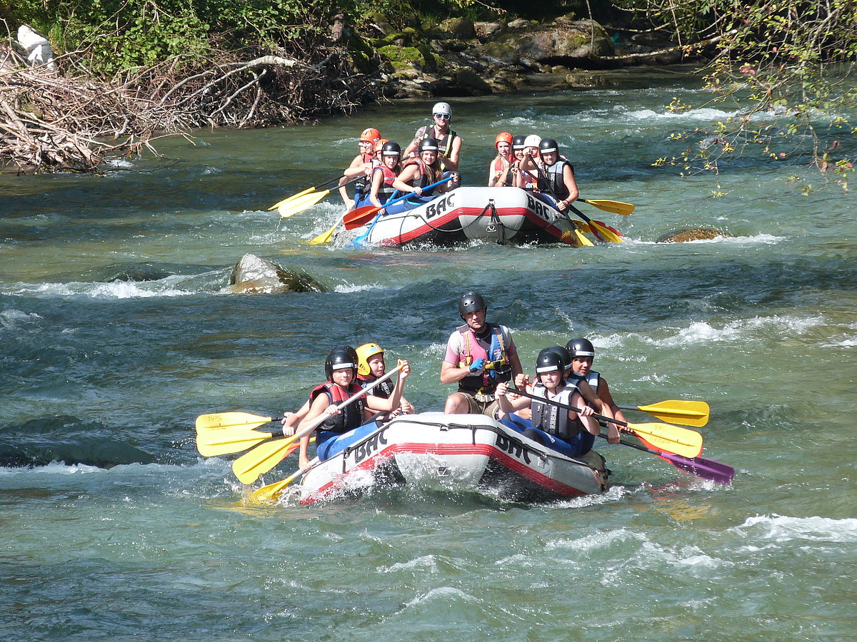 Rafting auf der Enns: moreFAMILY
